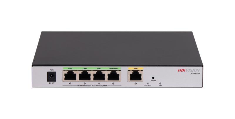 HIKVISION DS-3WG105GP-SI All in One 5 Port PoE Router - Best price in Kenya